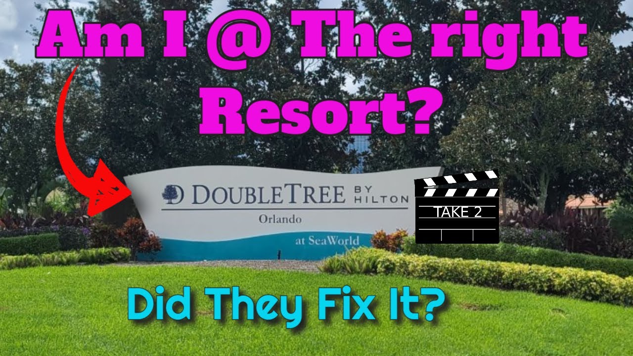 Doubletree by Hilton at SeaWorld Orlando Florida - Did they fix it ...