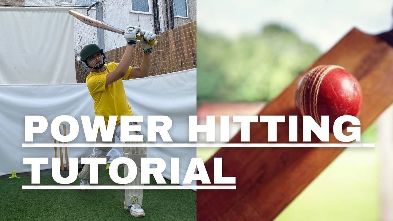 How To Hit Sixes | Learn The Basics Of Power Hitting | Power Hitting ...