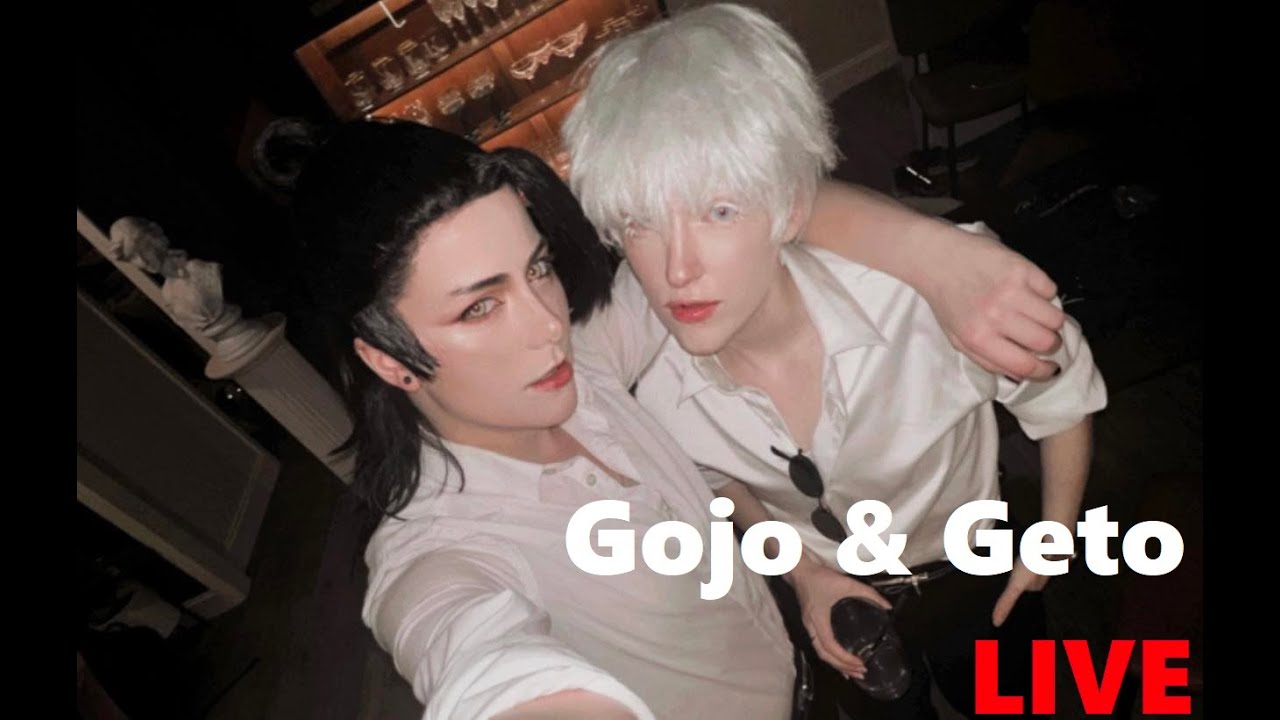 JJK Live Stream with Gojo & Geto 🤍🖤 - YouTube