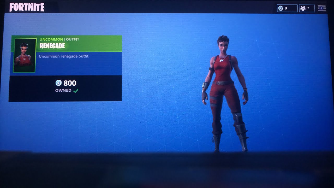 Renegade skin is back renegade gameplay Solos - YouTube