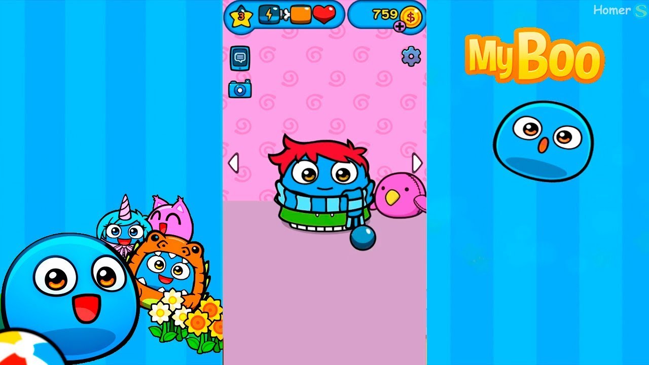 Let's see My Boo - Virtual Pet Game for iPhone and Android. My Boo ...