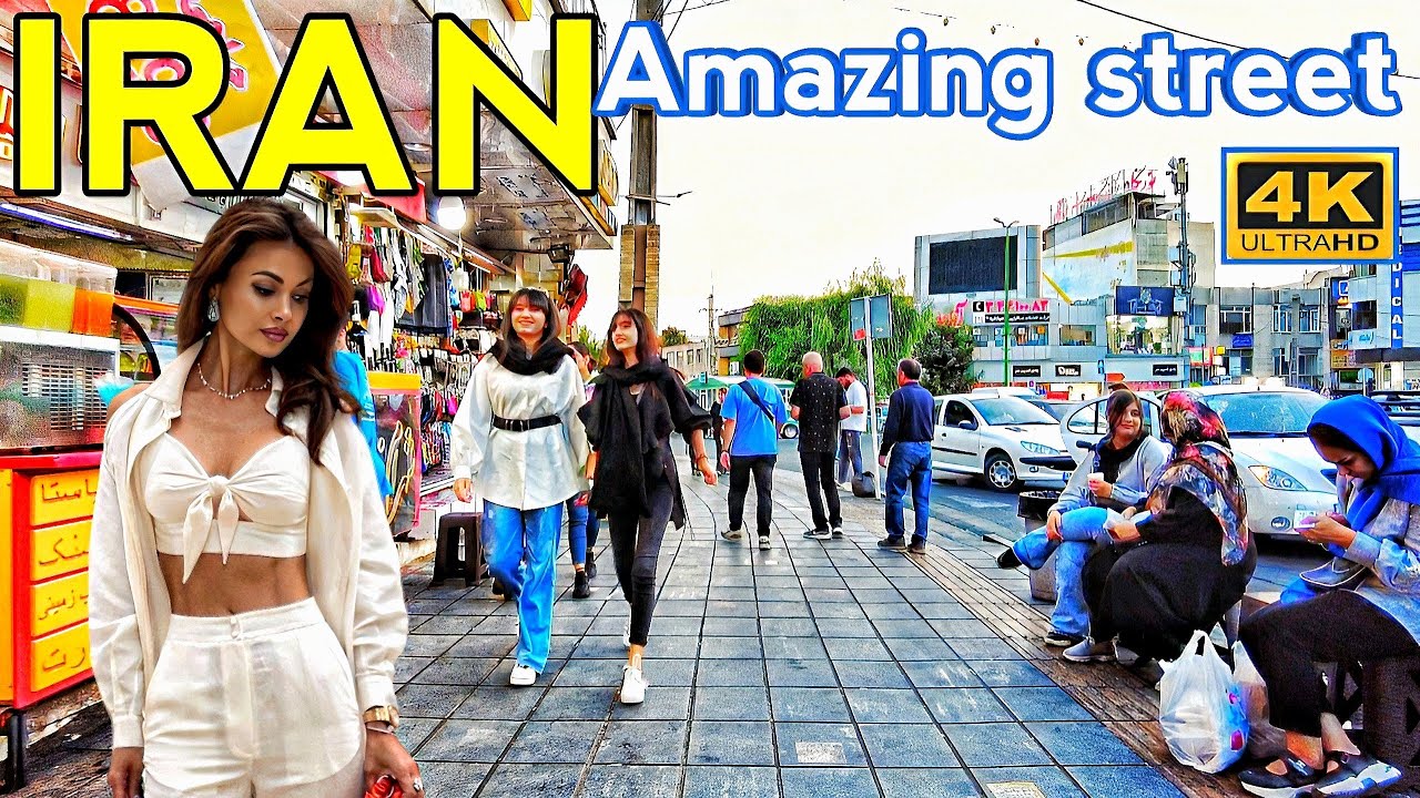 IRANIAN STREET STYLE IN IRAN!! 🇮🇷 | Rich and Luxury Iranian | 4k HDR ...
