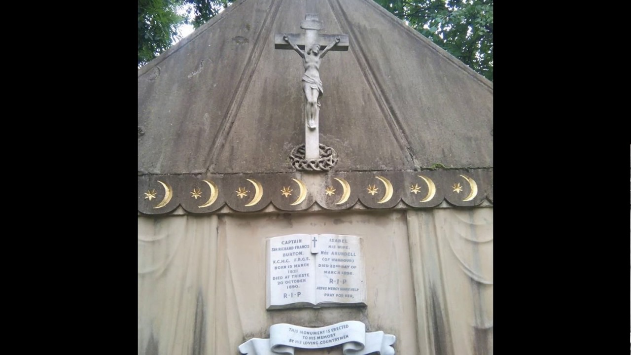 Grave Spotting Episode 2: Sir Richard Burton, Mortlake, London - YouTube