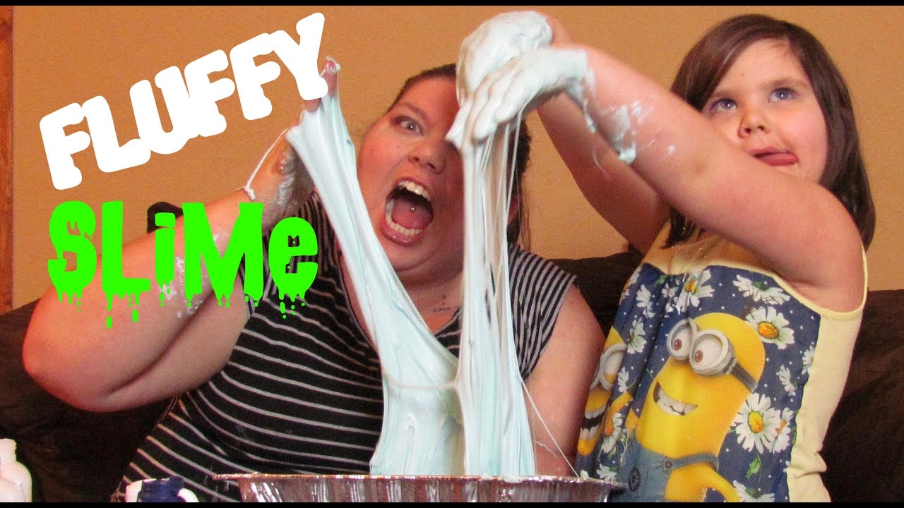Fluffy Slime Mega Mess - YouTube