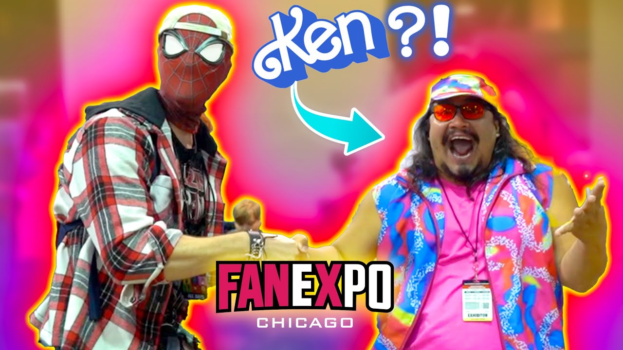 I FOUND KEN! FAN EXPO CHALLENGES - YouTube