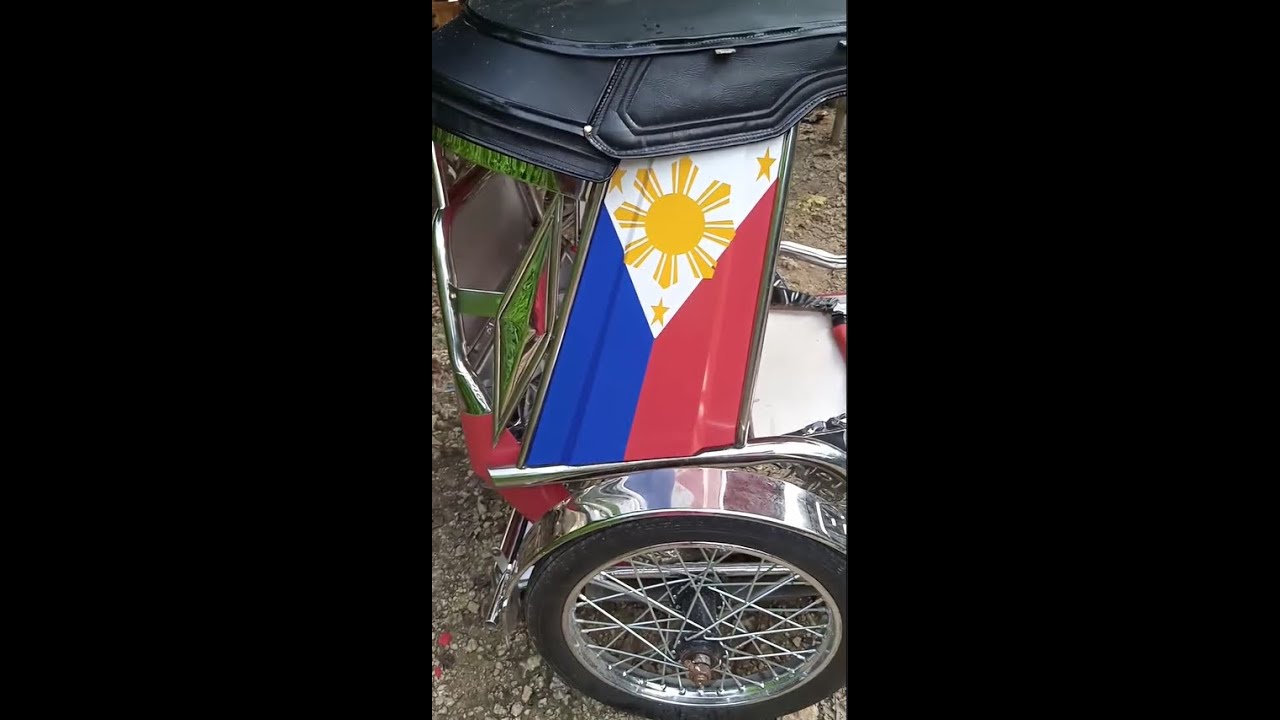 Hand - Made Sticker Design for Tricycle Side Car - Philippine Flag ...