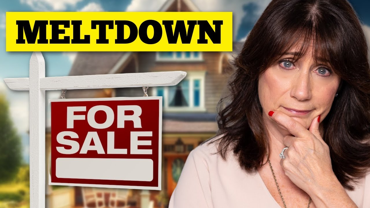 Housing Market MELTDOWN: Rising Rates, Record Low Sales - YouTube