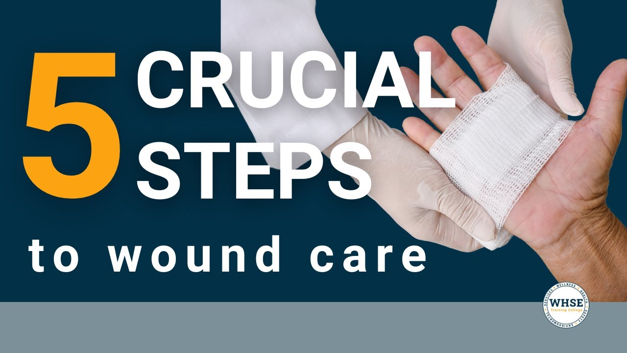 5 CRUCIAL steps to treating a wound - YouTube