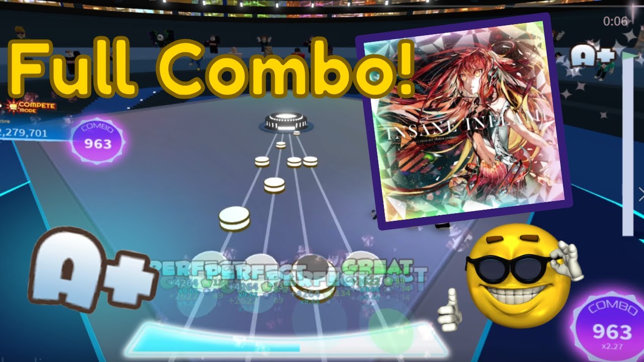 Insane Inflame [Hard] [25] - Full Combo | RoBeats - YouTube