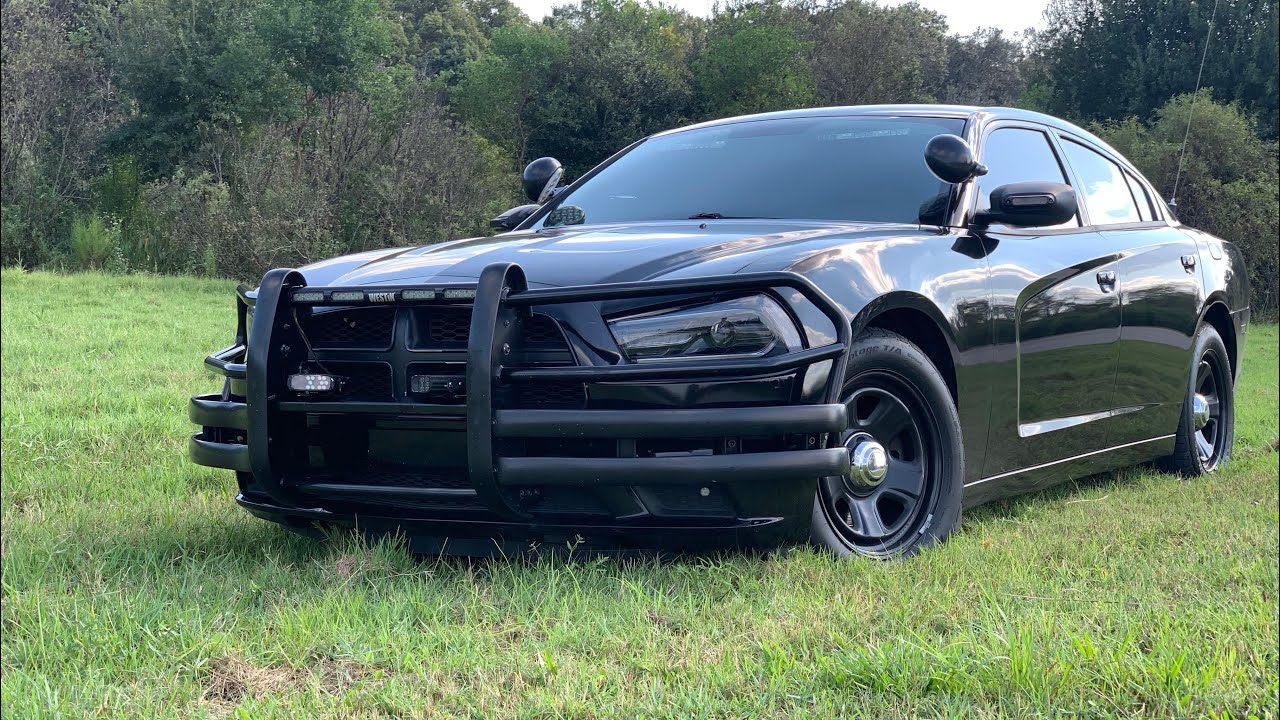 Dodge Charger pursuit walk around - YouTube