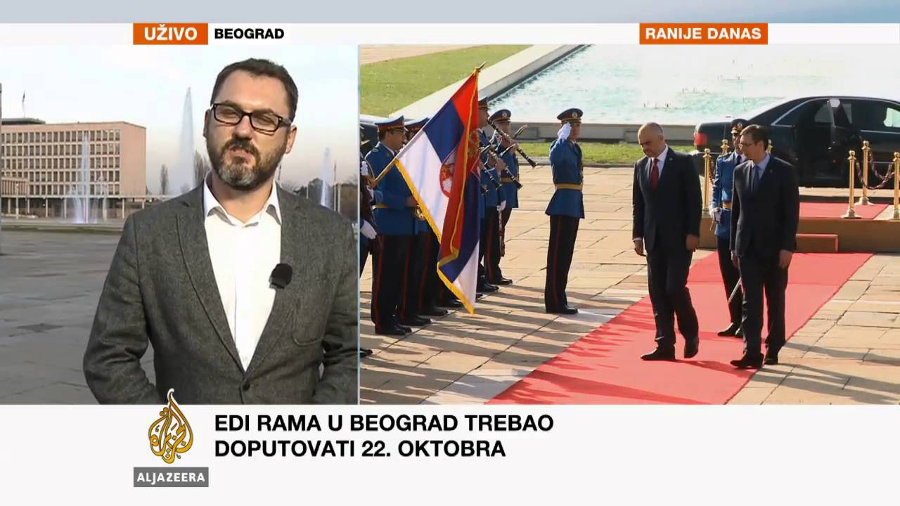 Marko Subotić o posjeti Rame Beogradu - YouTube