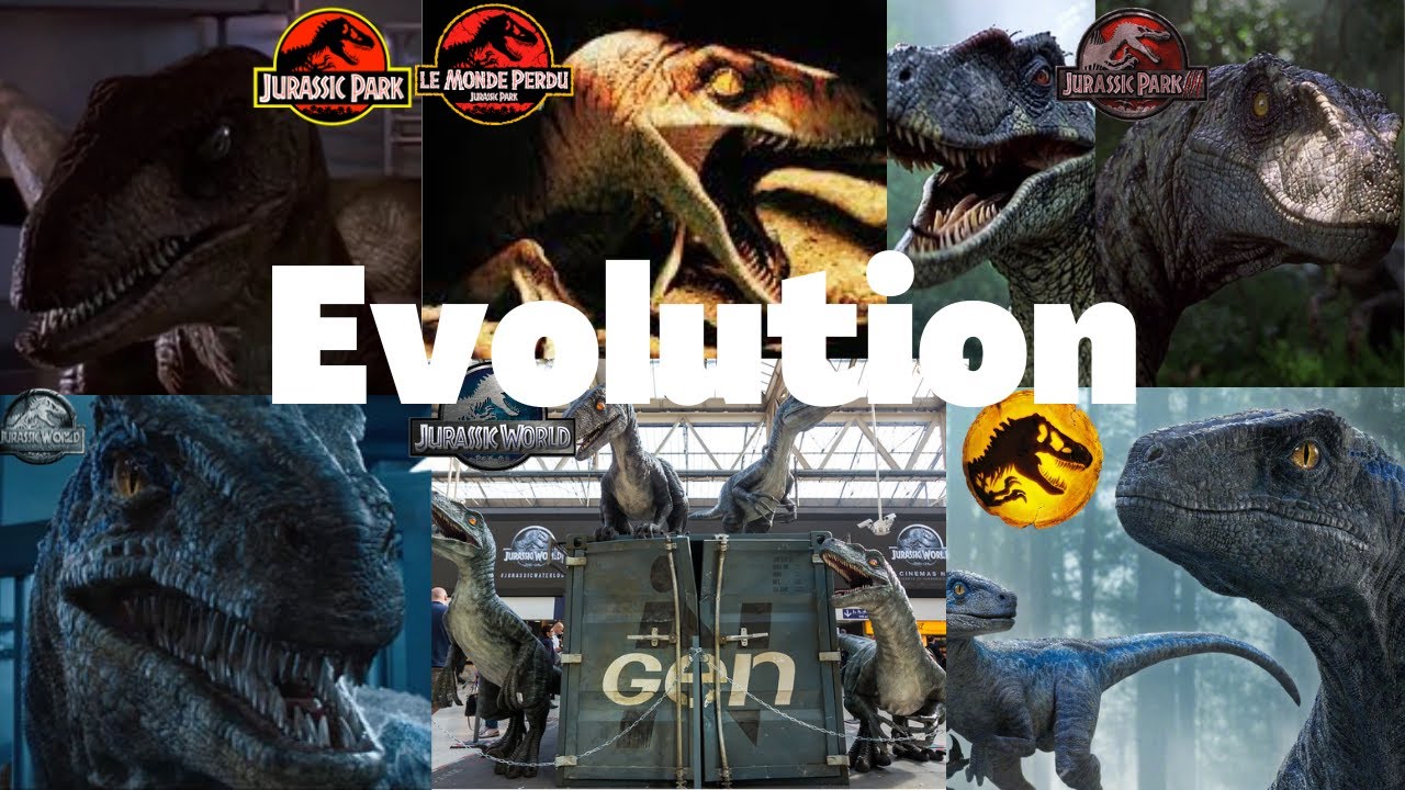 [Extended] Evolution of raptors in the Jurassic Park/World universe ...