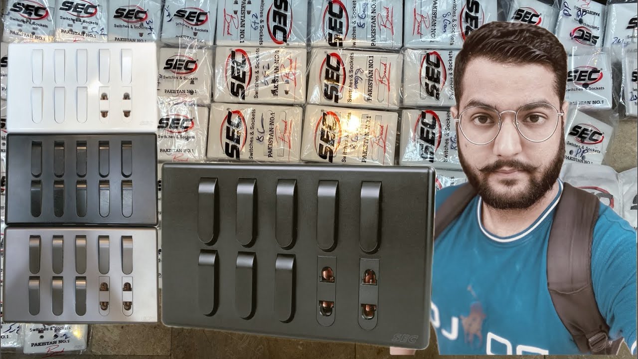 Sec switch Boards Wholesale Prices #03234397917 #switchboard #youtube # ...