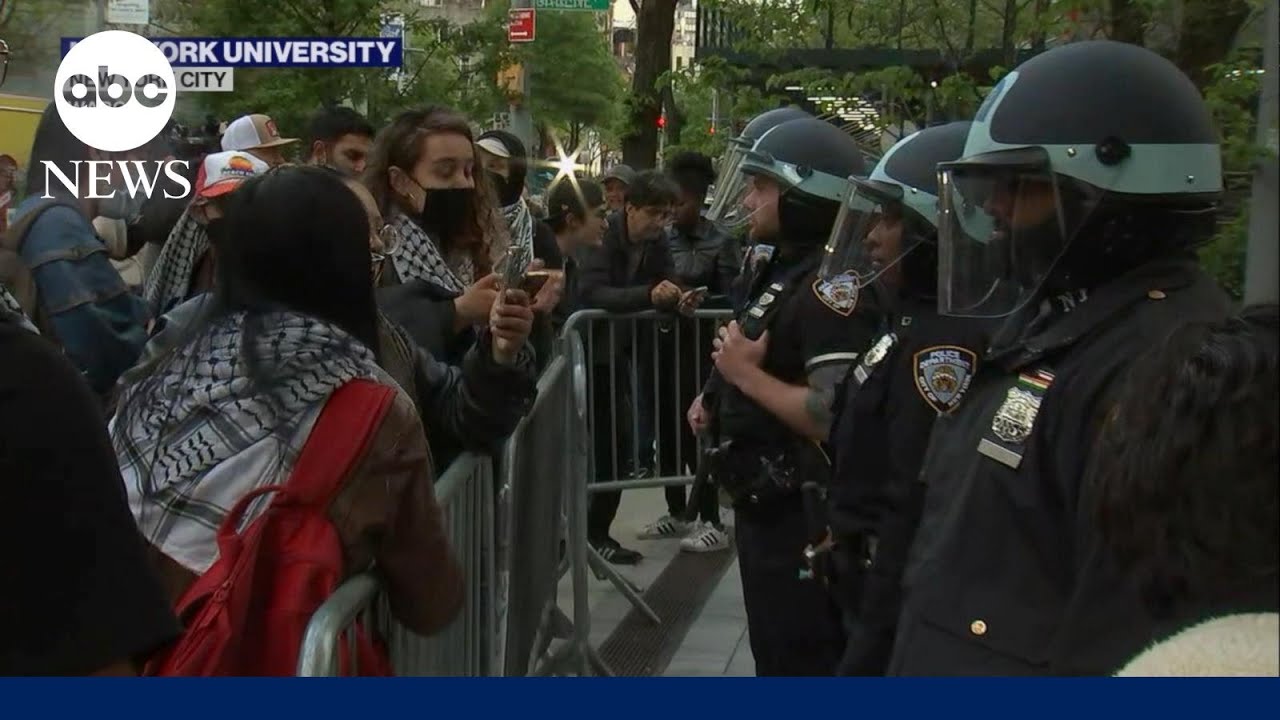 Police crack down on college protest encampments across the country ...