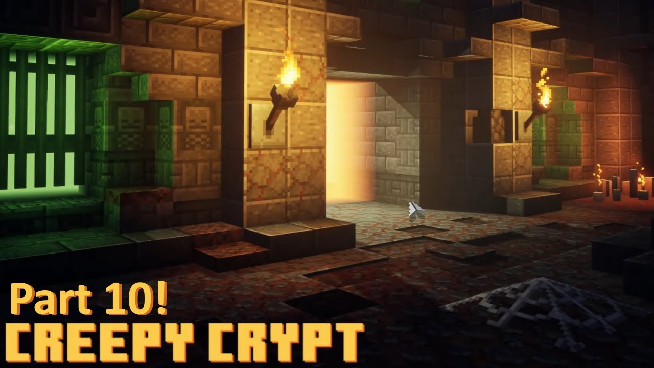 Secret mission! - Creepy Crypt (Minecraft Dungeons ep. 10!) - YouTube