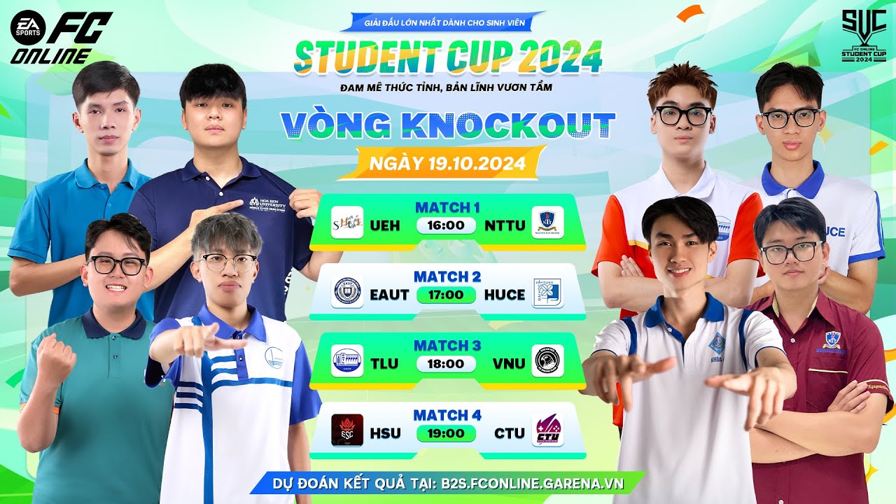 Top 8 trường xuất sắc nhất hướng tới chung kết | Student Cup 2024 ...