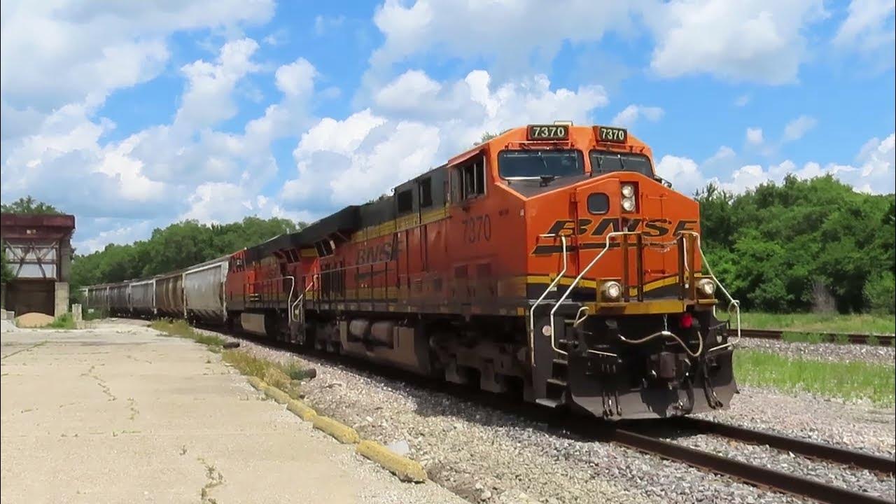 BNSF X-SMRPEI Near Peoria, IL - Jul. 6, 2024 - YouTube