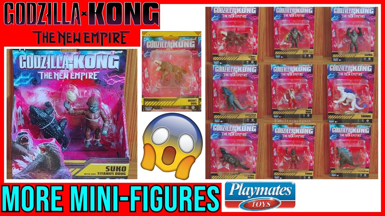 Godzilla Dog Godzilla X Kong The New Empire Mini Figure: Assorted From