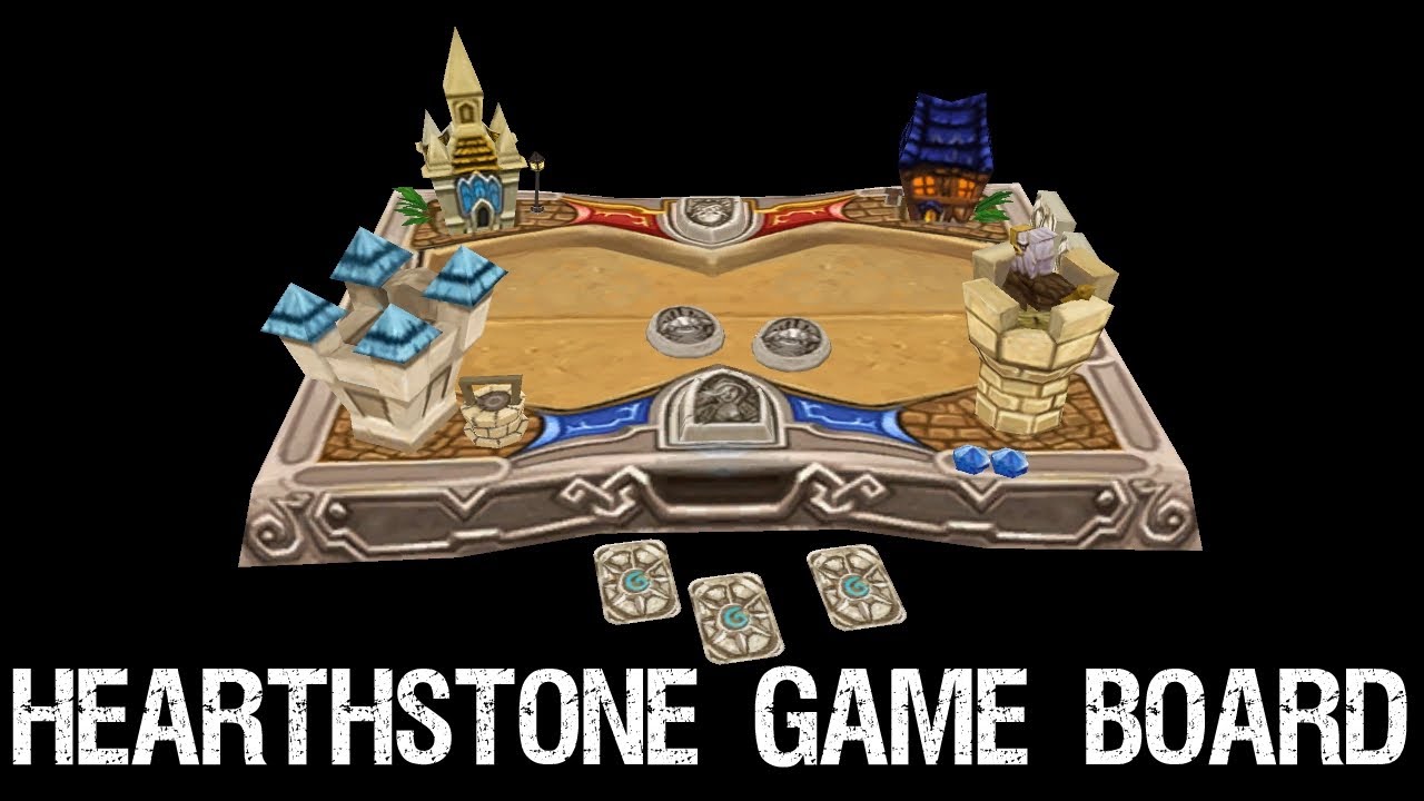 Hearthstone Game Board - World of Warcraft In Game Model - YouTube