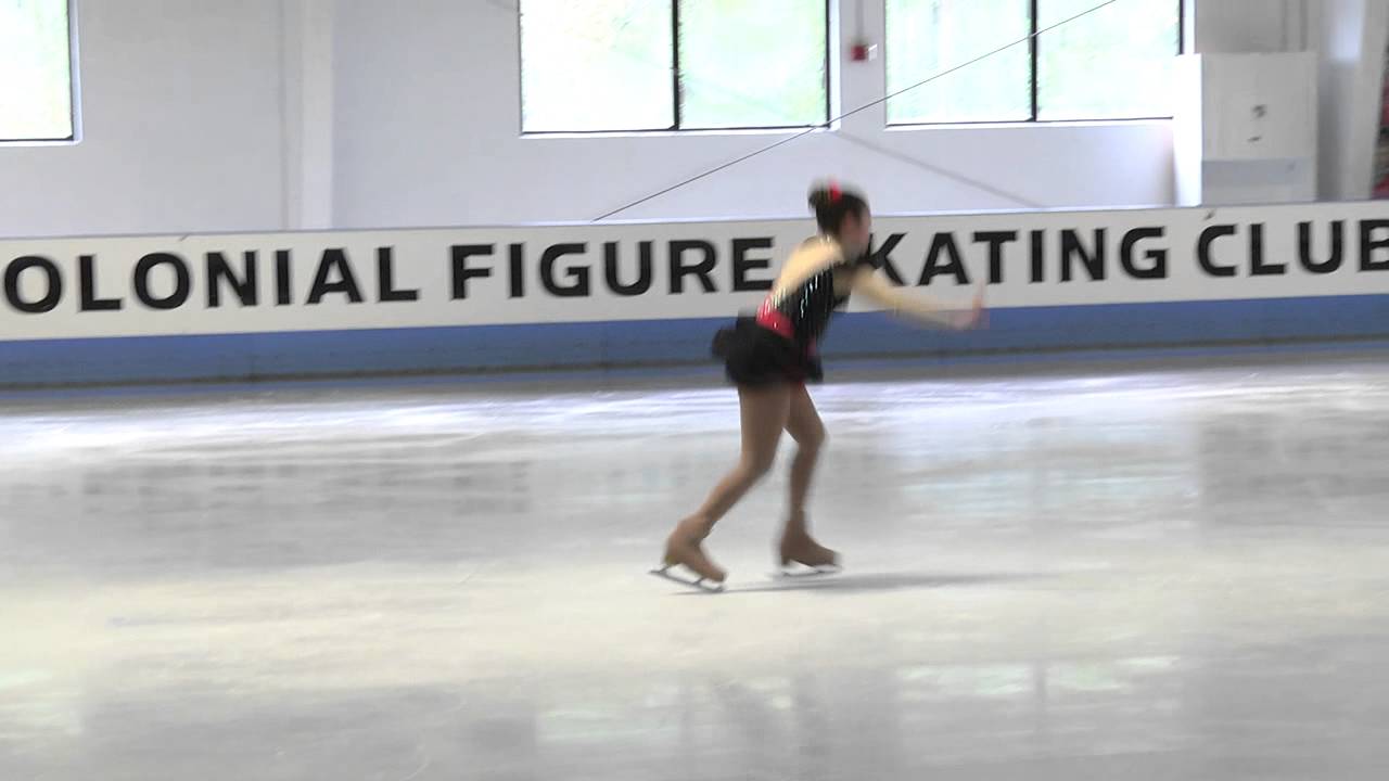 Alexa Newhouse Colonial Figure Skating Preliminary FS 2015 - YouTube