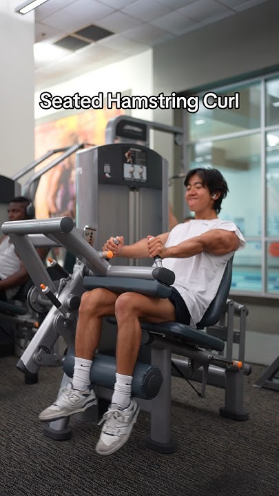 Lying Hamstring Curl vs Seated Hamstring Curl - YouTube