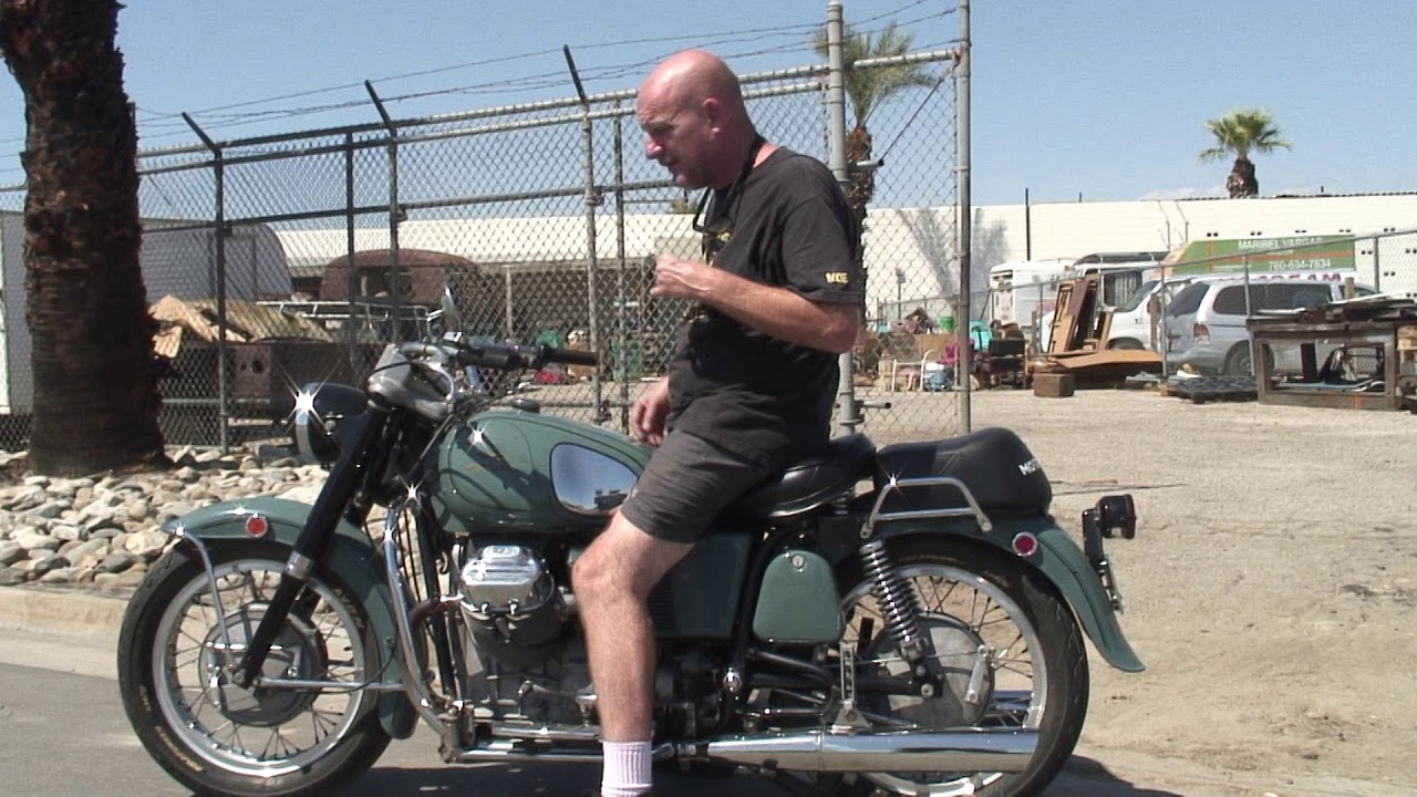 1973.5 Moto Guzzi Eldorado Police bike (Sold) - YouTube