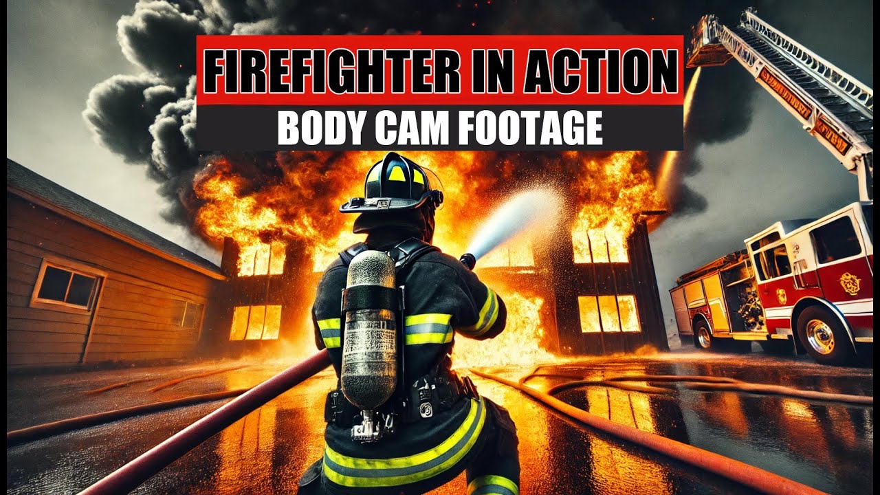 Firefighter In Action! (INSANE Body Cam Footage) - YouTube