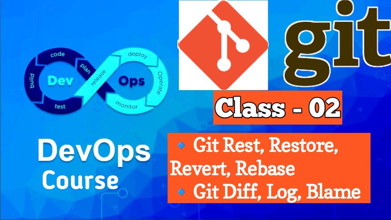 Git Class 2 | Reset vs Restore vs Revert in Git | Diff, Log, Blame ...