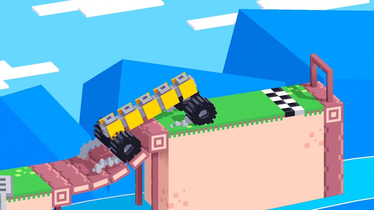 Drive Mad Gameplay – Impossible Level. Long Live Mode | Crazy Driving ...
