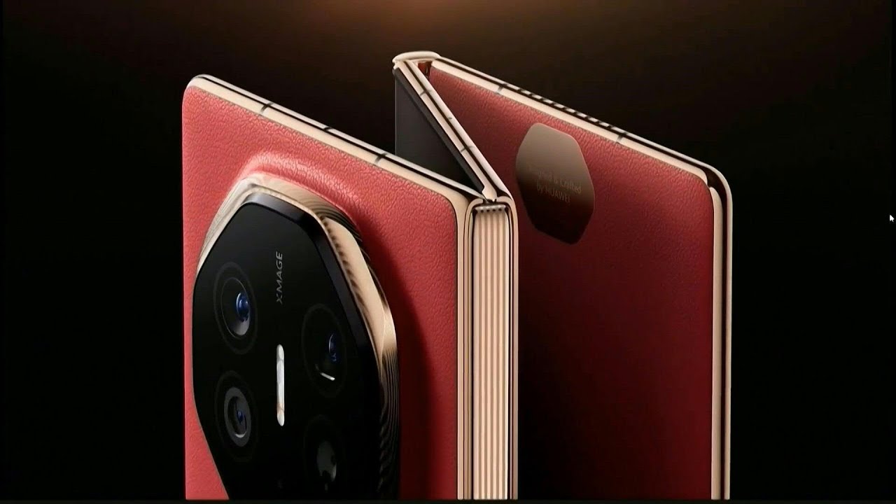 Huawei apresenta o primeiro celular dobrável em três partes | AFP - YouTube