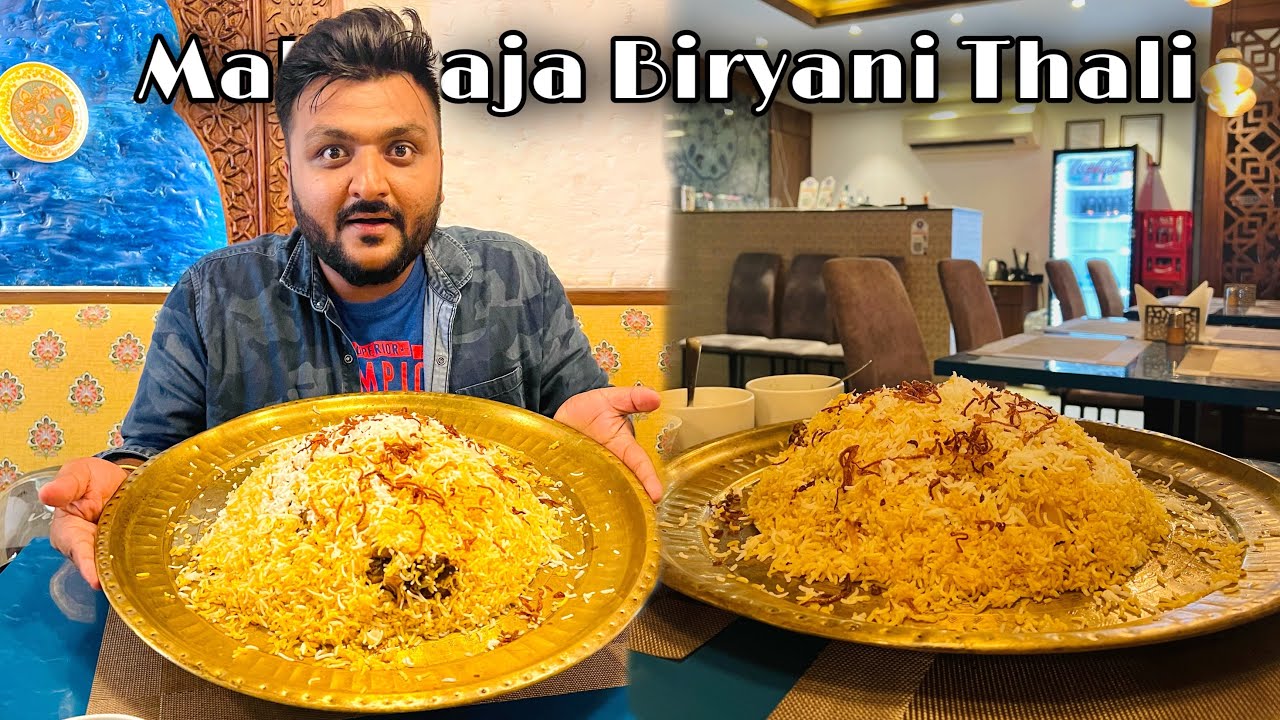 Ye Maharaja Biryani Thali try kiya kya || Aaj se ye apna Favourite ️ ...