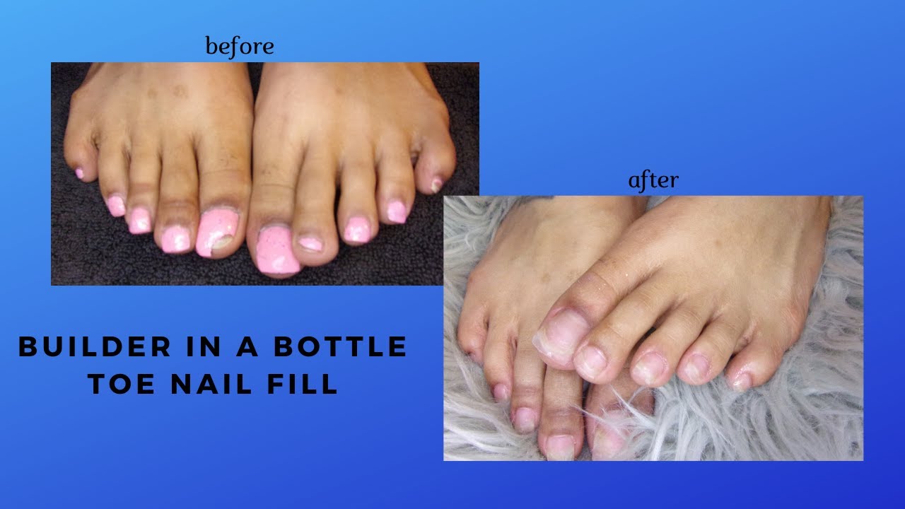 Gel FX Toe Nail Fill - YouTube