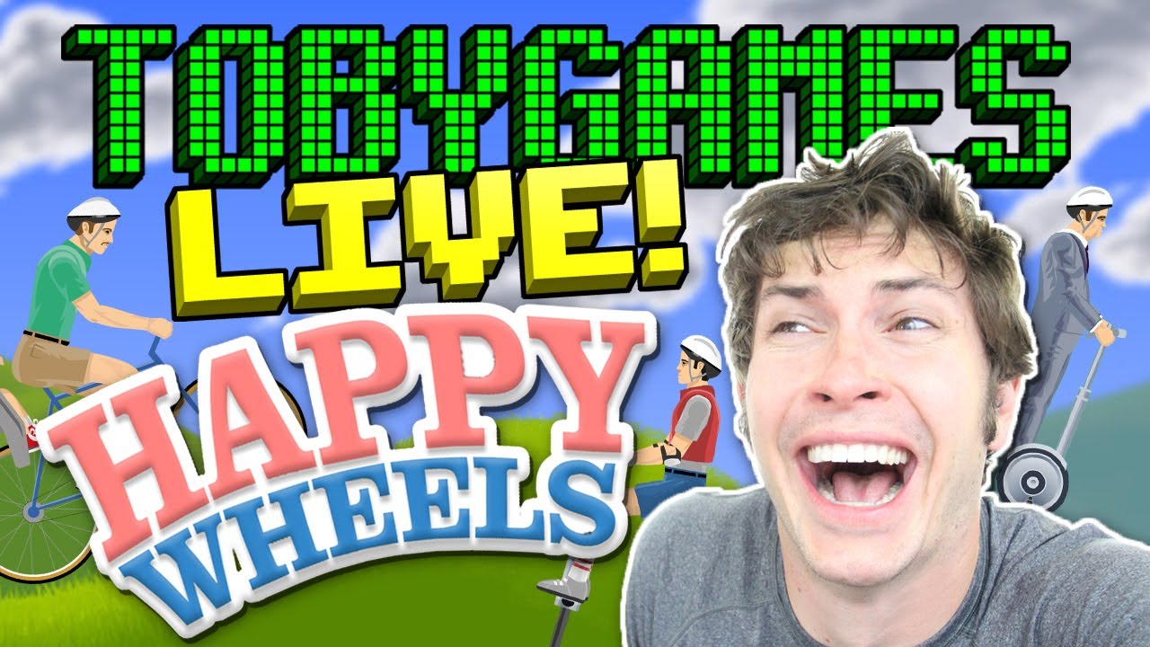 TobyGames Live - HAPPY WHEELS - YouTube