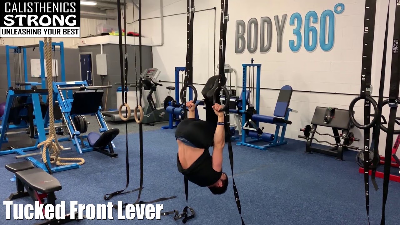 Tucked Front Lever - YouTube