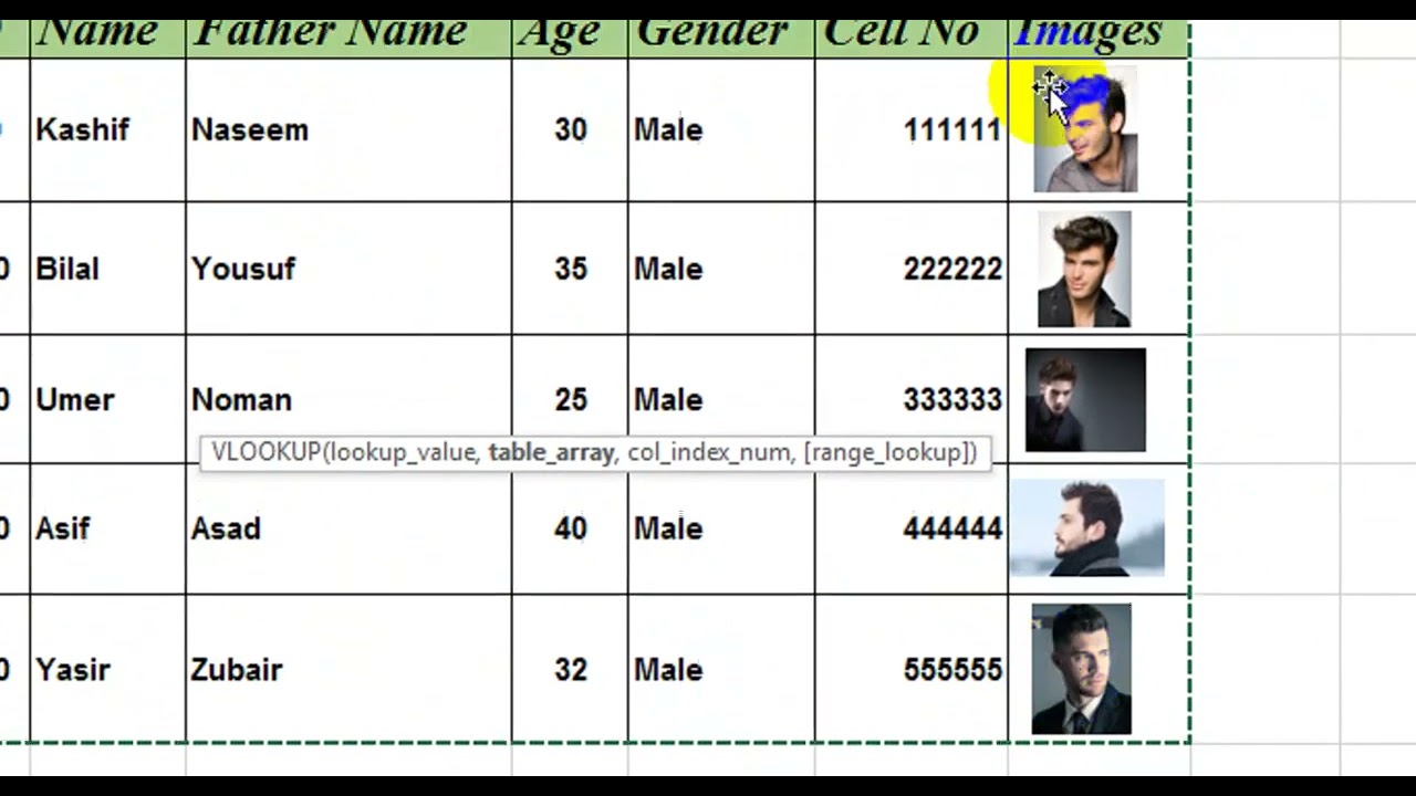 Dynamic ID Card In Excel YouTube Dynamic ID Card In Excel YouTube