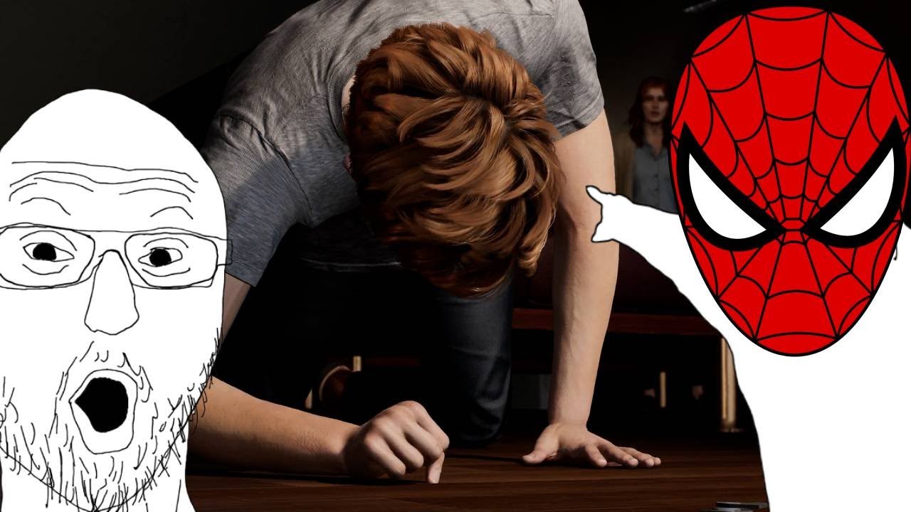 Spider Man Looks Down On The Disabled - YouTube