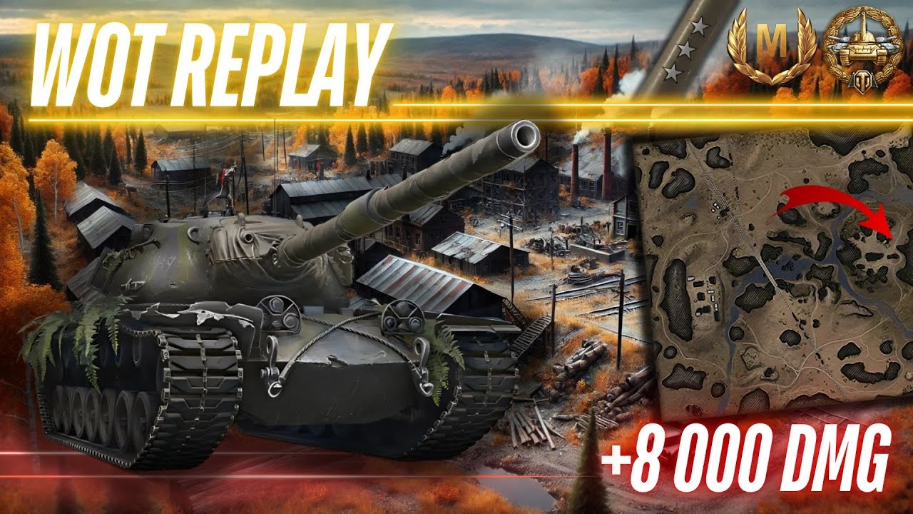 WOT REPLAY - RAMBO (Char Battle Pass) - YouTube