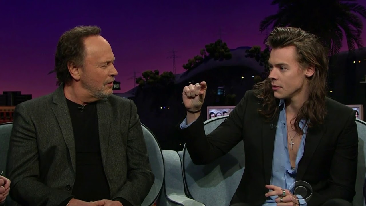 One Direction on the Late Late Show (December 3, 2015): "You need nine ...