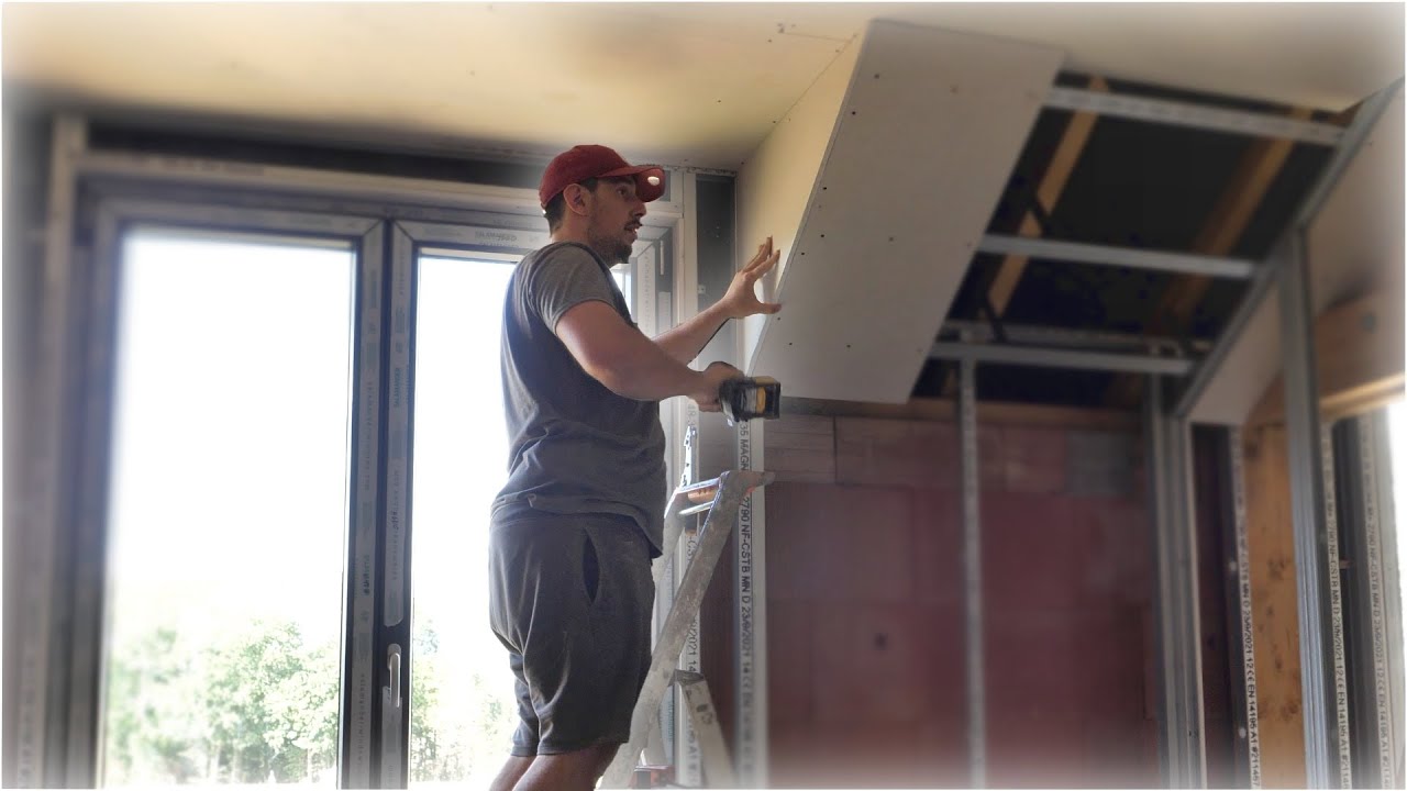 INSTALLATIONS DES BA13 FENETRES ETAGE (2/2) : Construire sa Maison ...