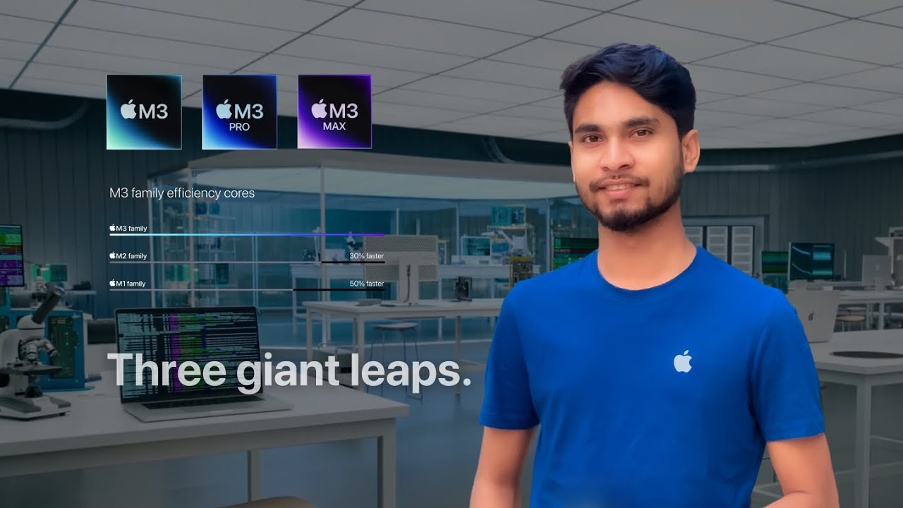 Apple unveils M3, M3 Pro, and M3 Max, the most advanced chips. #apple # ...