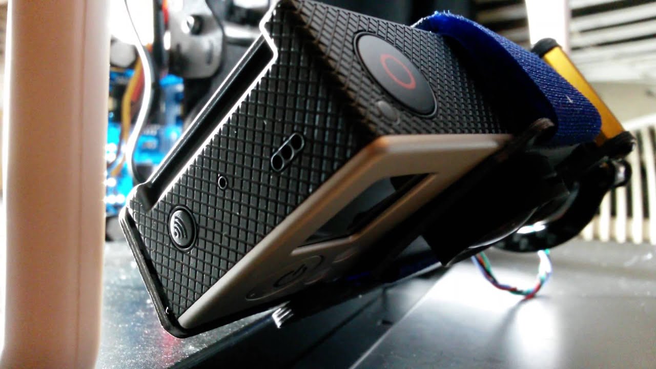 PTZ Gimbal Tilt with Futaba T8J - YouTube