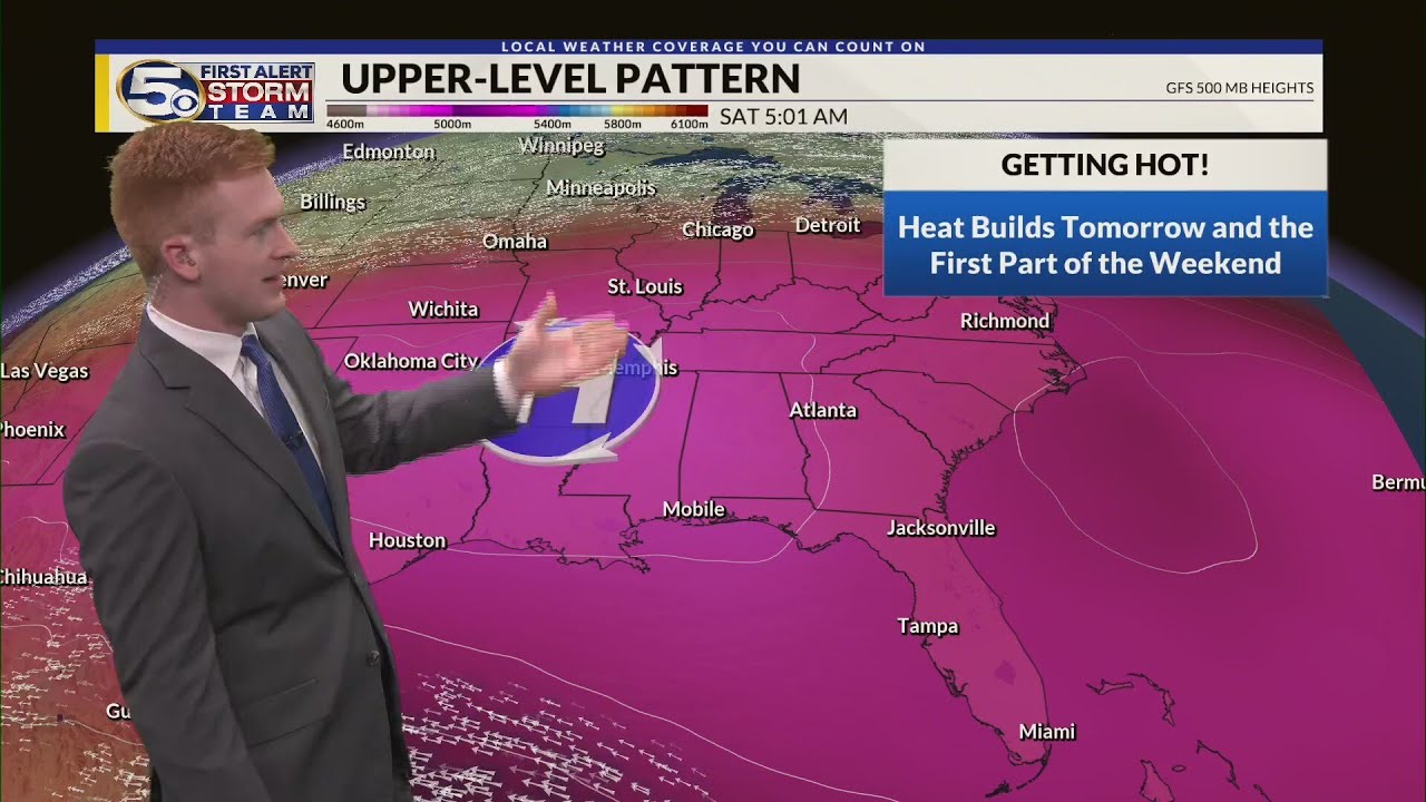 High Risk for Rip Currents Continues, Hot for the Weekend: Thursday ...