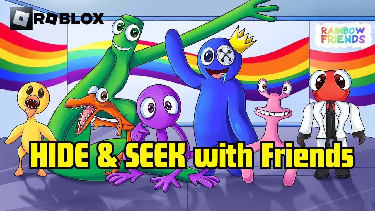 Facing the Rainbow Friends: Roblox Horror Adventure! - YouTube