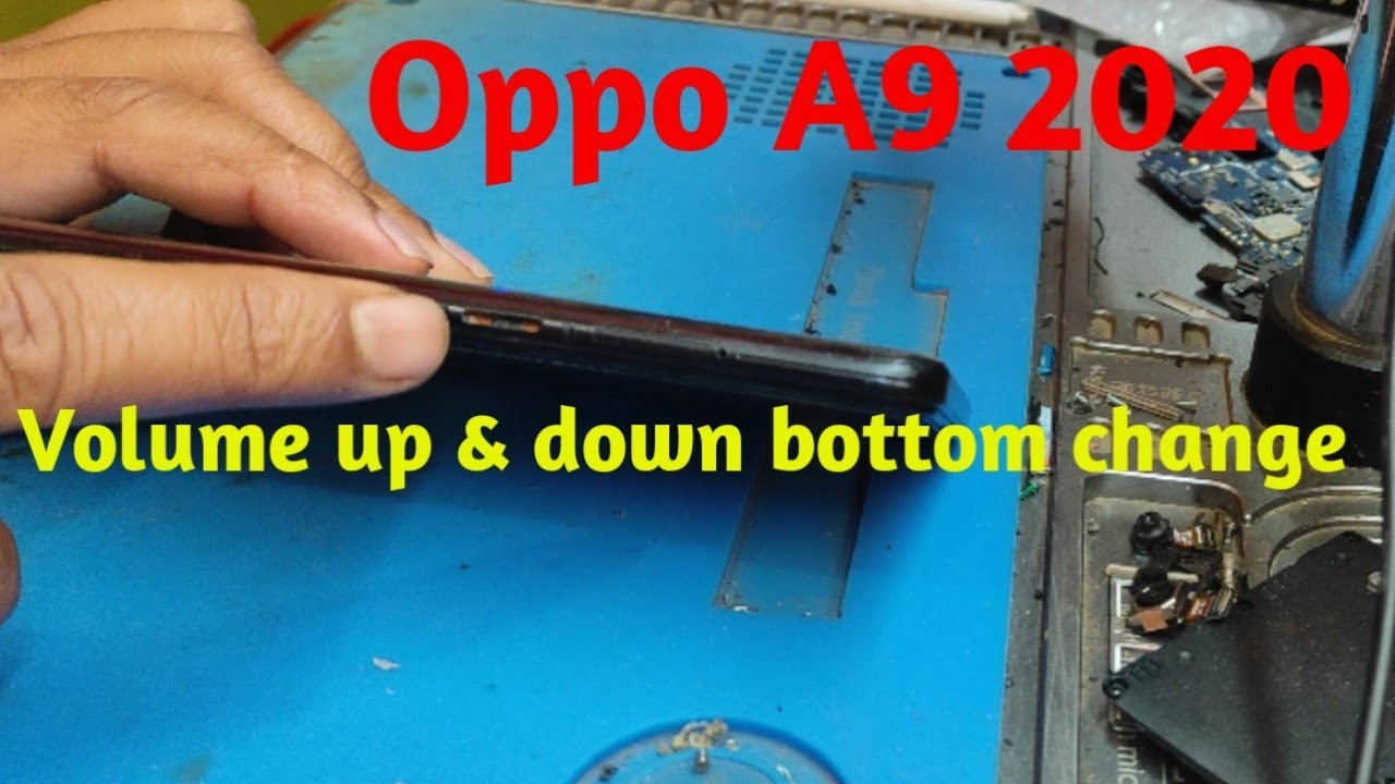 How to change Oppo a9 2020 volume up & down bottom . - YouTube