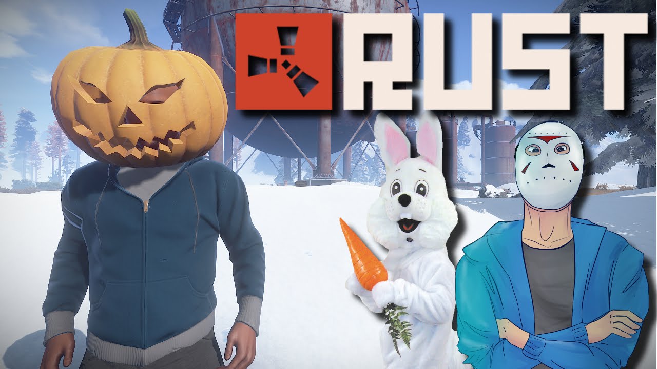Rust: THE PUMPKIN KING! w/H2ODelirious - YouTube