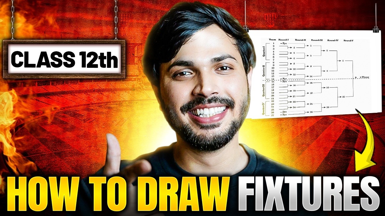 How to Draw Fixtures (Knockout & League) Management of Sporting Events ...
