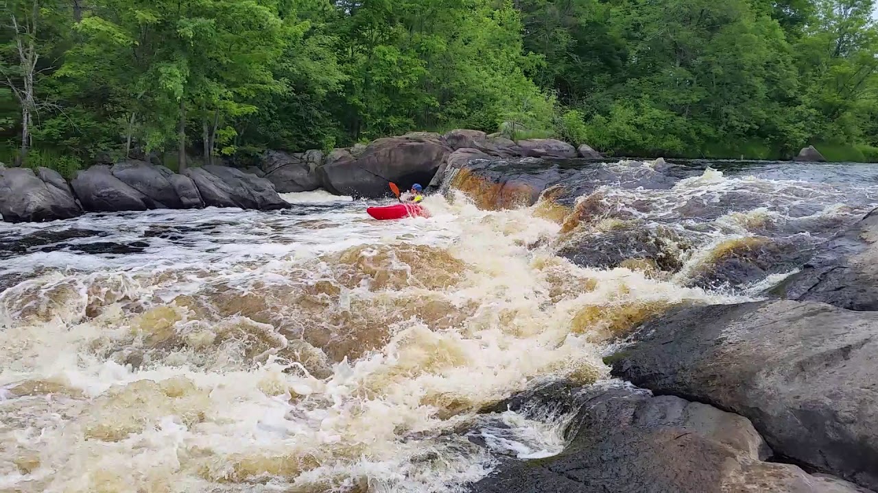 Flambeau River - Little Falls - YouTube