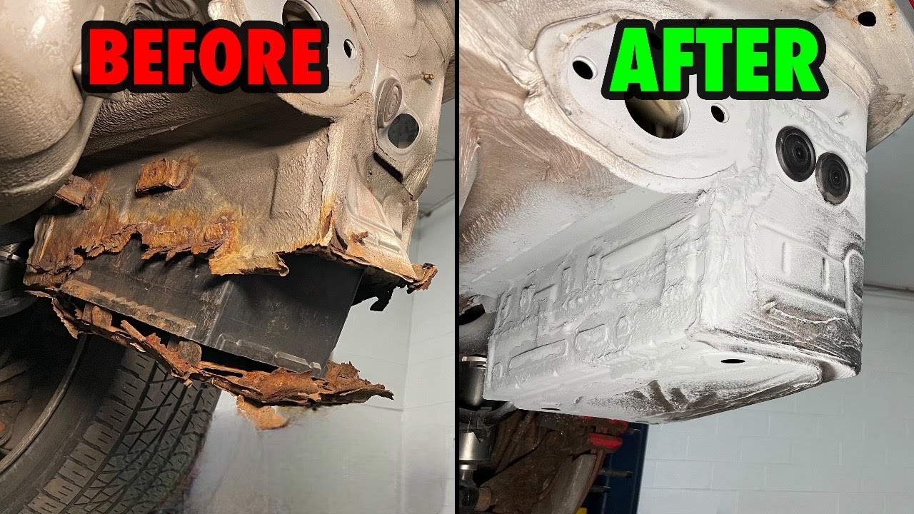 BMW E46 Drift Wagon: Battery Box Rust Repair (DIY) - YouTube