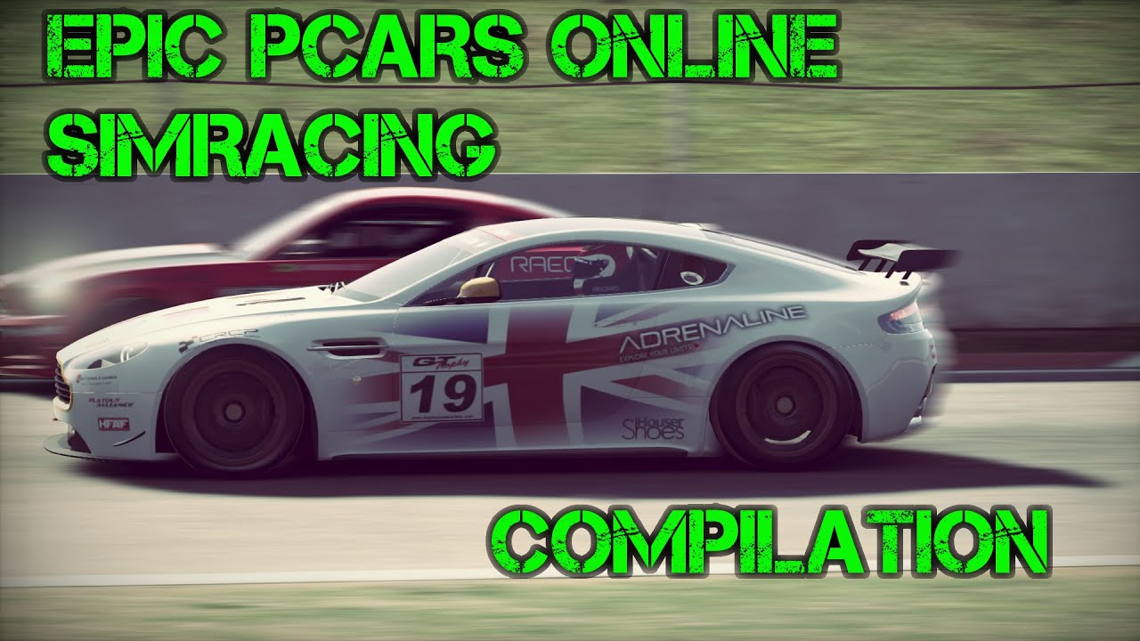 EPIC SIM RACING ONLINE LEAGUE ACTION - YouTube