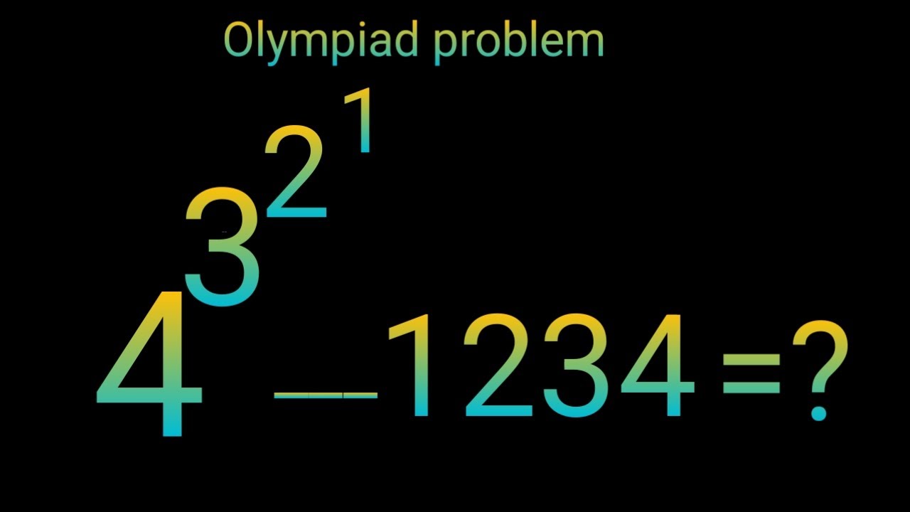 A tricky Maths Olympiad question | Algebra Problem How to solve this ...